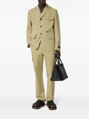 Versace Gabardine Cargo Trousers