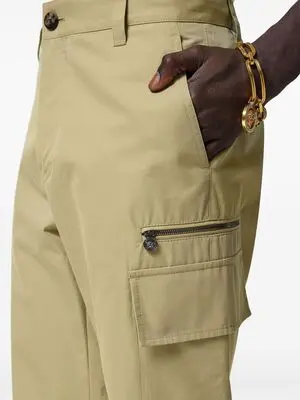 Versace Gabardine Cargo Trousers