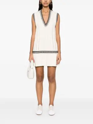 GOLDEN GOOSE Varsity Marjory Mini Dress