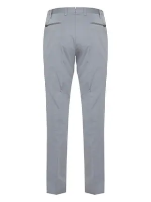Corneliani Pressed-crease Tapered Trousers