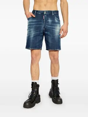 Dsquared2 Denim Shorts - Blue