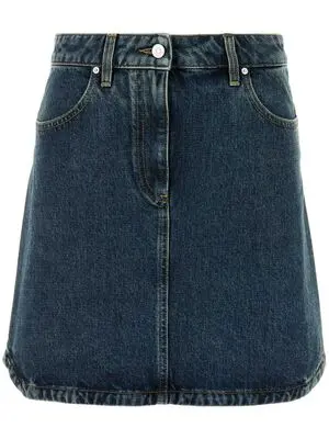 Givenchy High-waisted Denim Skirt