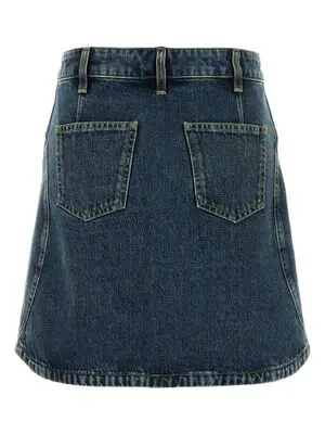 Givenchy High-waisted Denim Skirt