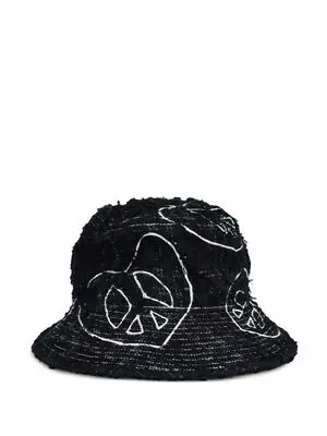 Readymade Tweed Bucket Hat - Black