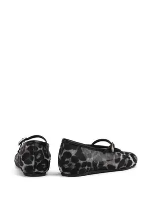 LE SILLA Danielle Leopard-print Ballet Flats