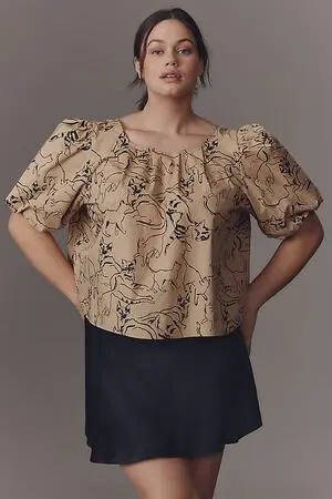 Maeve Puff-sleeve Blouse