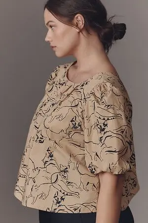 Maeve Puff-sleeve Blouse