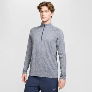 Nike Stride Dri-fit 1/2-zip Running Top - Blue