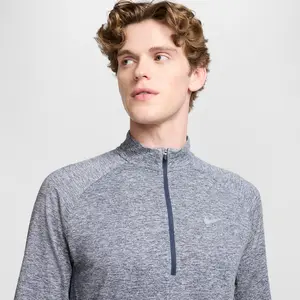 Nike Stride Dri-fit 1/2-zip Running Top - Blue