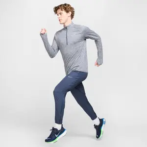 Nike Stride Dri-fit 1/2-zip Running Top - Blue