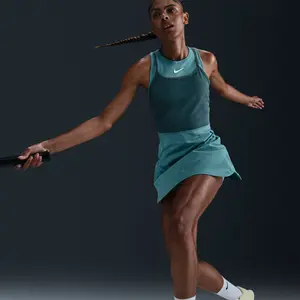 Nike Nikecourt Slam Dri-Fit Tennis Dress In Green - 25% Off
