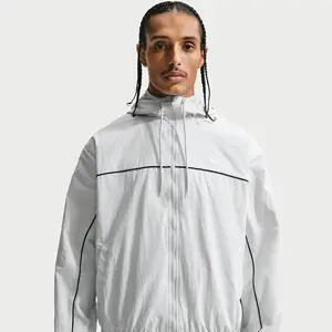 Nike Club Hooded Jacket - Grey
