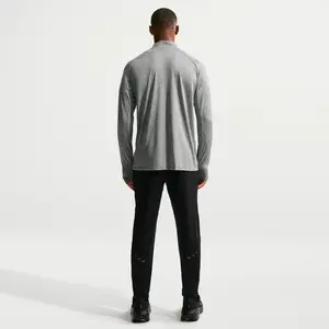 Nike Stride Dri-fit 1/2-zip Running Mid Layer - Grey