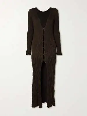 MAYGEL CORONEL Meteora Textured Maxi Dress