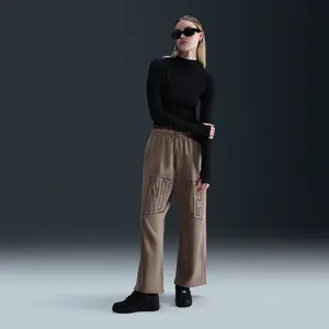 French Terry Open-Hem Pants
