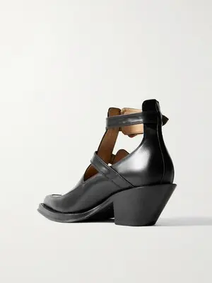 Gabriela Hearst Castro Leather Ankle Boots