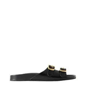 Chloé Polly Leather Slides