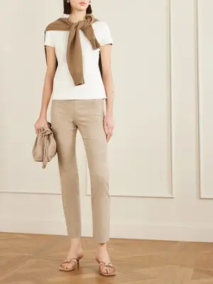 Stouls Jacky Suede Leggings - Neutrals
