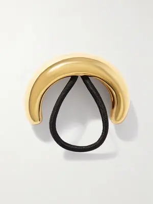 Lié Studio Thea -plated Hair Tie - Gold