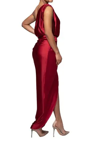 JLUXLABEL Anastacia Bustier Satin Gown