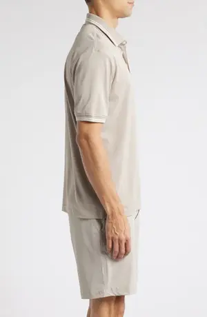 SWANNIES Thatcher Tipped Performance Polo