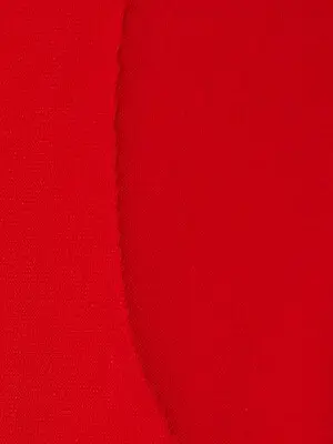 Stella McCartney Miracle Paneled Midi Dress - Red