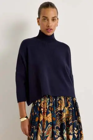 MARIE OLIVER Claudie Popover - Navy
