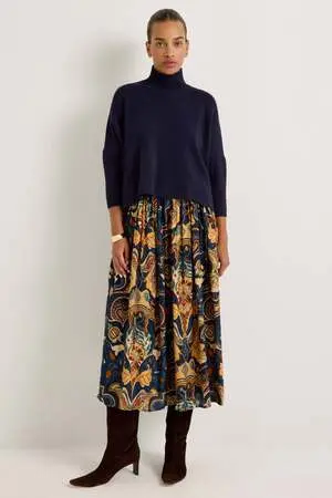 MARIE OLIVER Claudie Popover - Navy