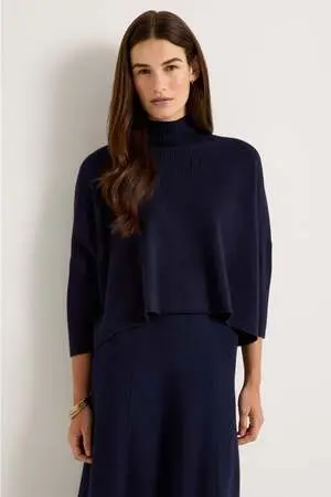 MARIE OLIVER Claudie Popover - Navy