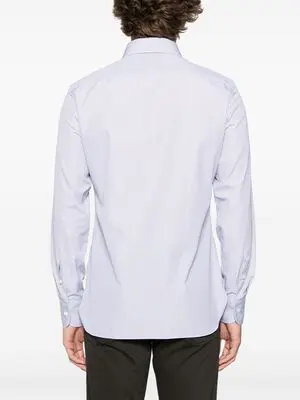 Zegna Striped Shirt - Blue