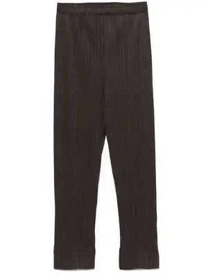 Issey Miyake Pleated Trousers - Grey