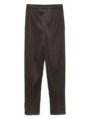 Issey Miyake Pleated Trousers - Grey