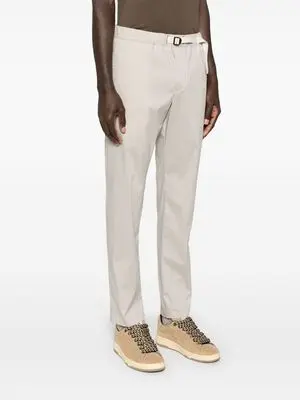 WHITE SAND Belted Trousers - Neutrals