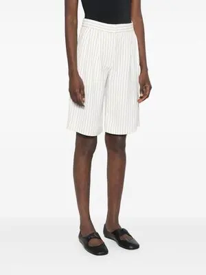 Loulou De Saison Striped Shorts