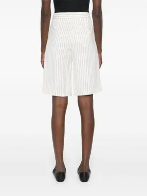 Loulou De Saison Striped Shorts