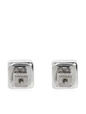 LEMAIRE Logo-engraved Stud Earrings