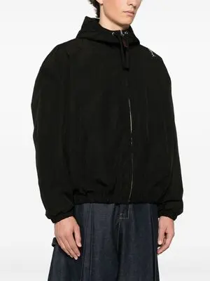 Marni Crinkled Hooded Jacket