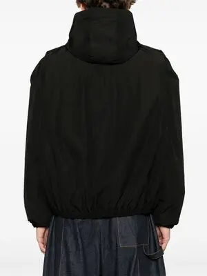 Marni Crinkled Hooded Jacket