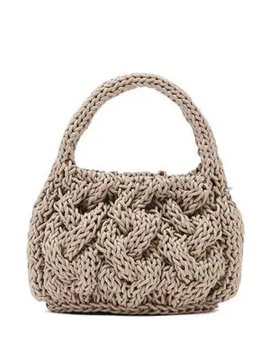 JW Anderson Small Cable-knit Tote Bag
