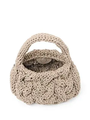 JW Anderson Small Cable-knit Tote Bag