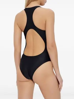 Vetements Logo-print Swimsuit - Black