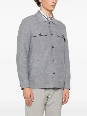 Eleventy Wool Shirt Jacket