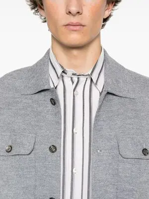 Eleventy Wool Shirt Jacket
