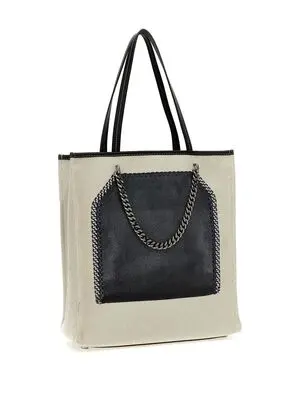 Stella McCartney Trompe L'oeil Print Tote Bag - Neutrals