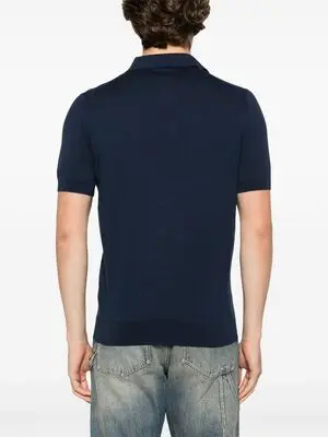 Fedeli Fuji Polo Shirt - Blue