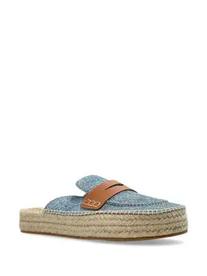 JW Anderson Denim Espadrille Loafers
