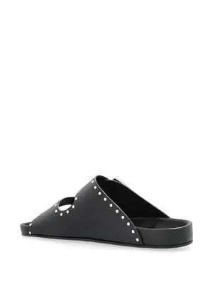 IRO PARIS Billie Slides - Black