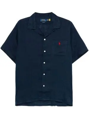 Polo Ralph Lauren Linen Shirt - Blue