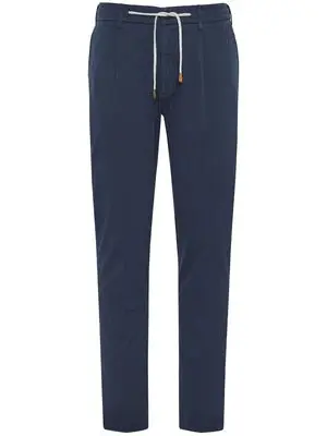 Eleventy Straight-leg Trousers - Blue