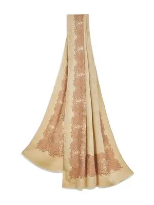 Etro Foliage-pattern Scarf